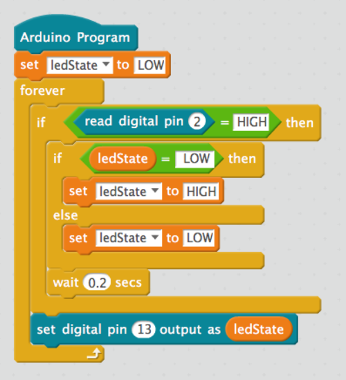 Arduino-opdrachten/Button-3 - basis